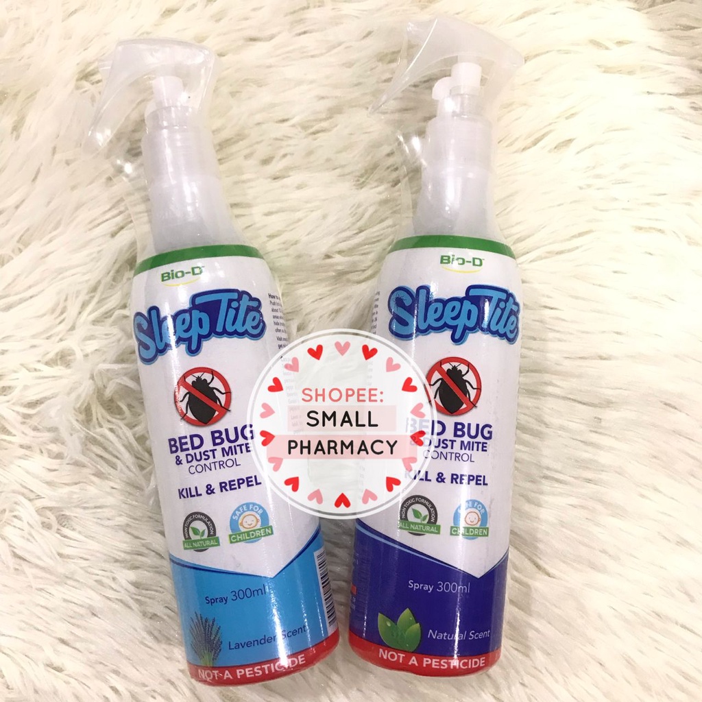 Bio-D SleepTite Bed Bug & Dust Mite Control Kill & Repel Spray 300ml ...