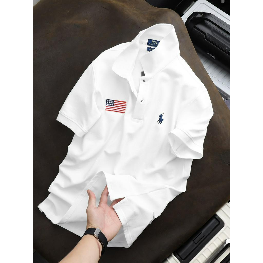 Polo Ra-lph La-uren Imported Crocodile Shirt, 4-Way cotton Embroidered ...