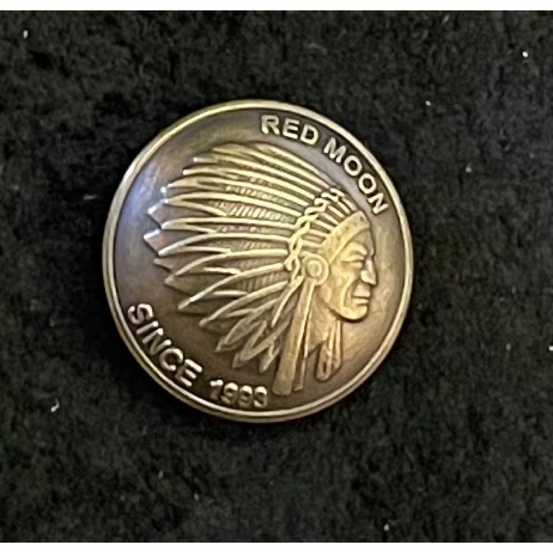 Solid Brass Redmoon Concho Silver / Brass | Shopee Malaysia