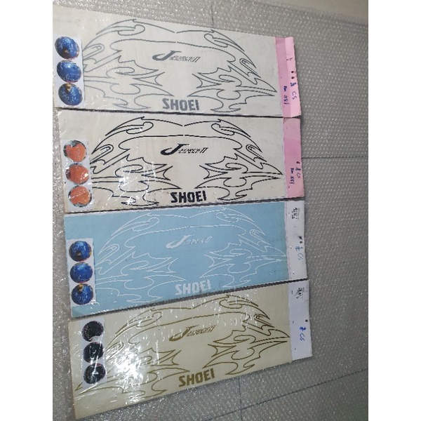 helmet shoei jforce jack stiker | Shopee Malaysia
