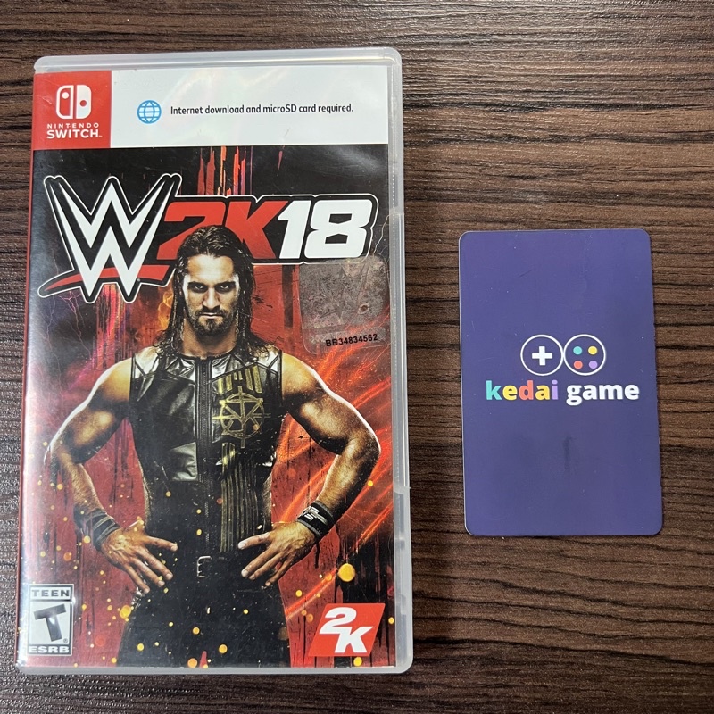 Wwe 2k18 Nintendo Switch Game Used Original Physical Catridge
