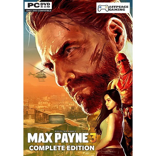 (PC GAME) Max Payne 3: Complete Edition - DVD | Shopee Malaysia