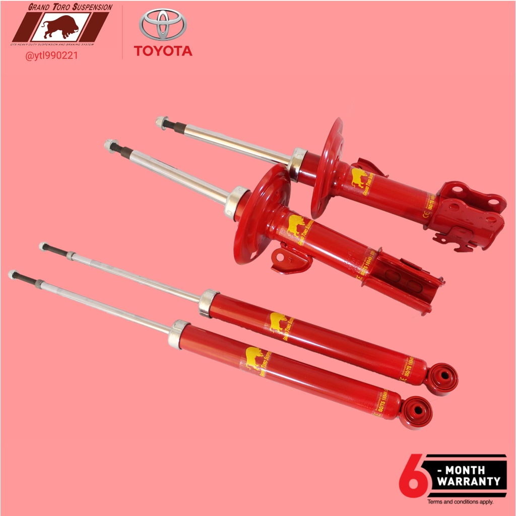 Toyota Vios '08-'13 NCP 93 GTS Heavy Duty Shock Absorber | Shopee Malaysia