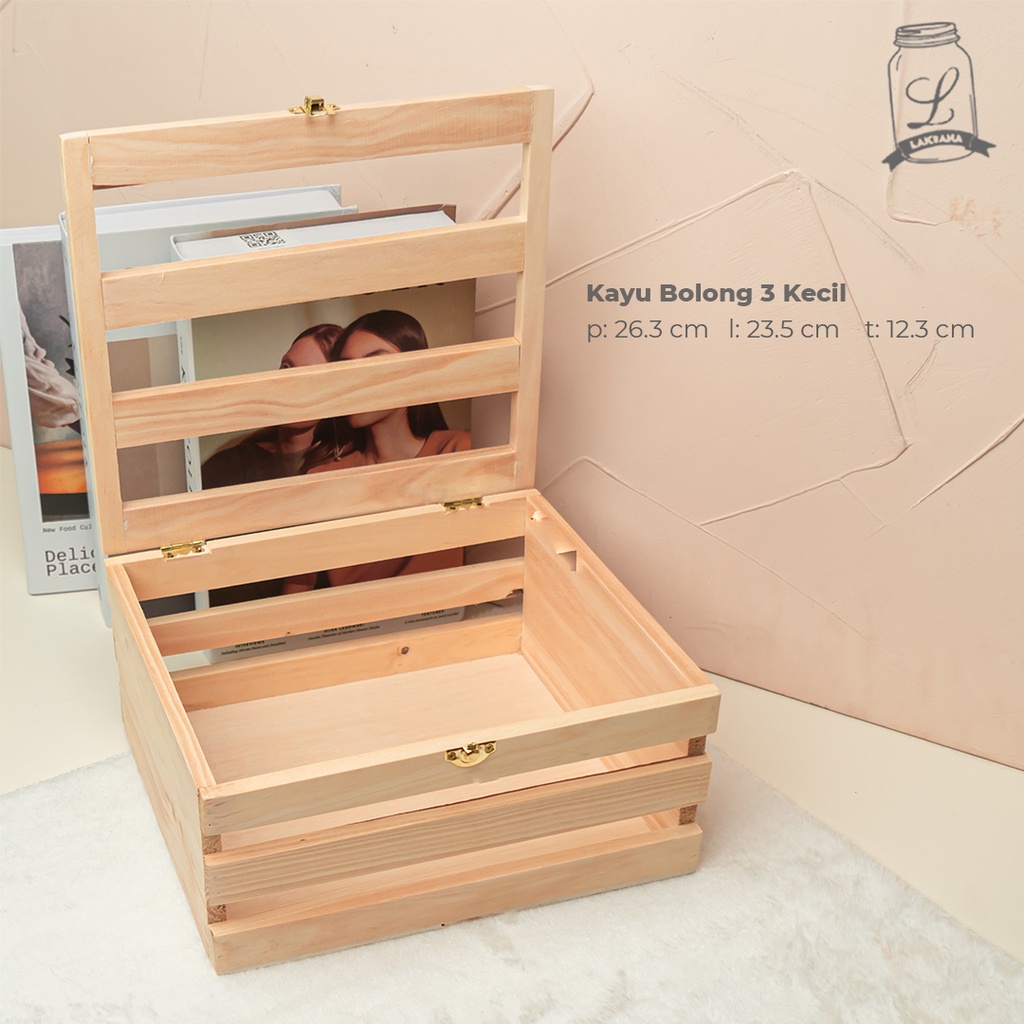 KAYU 3 Small Size Perforated Wood | Shopee Malaysia