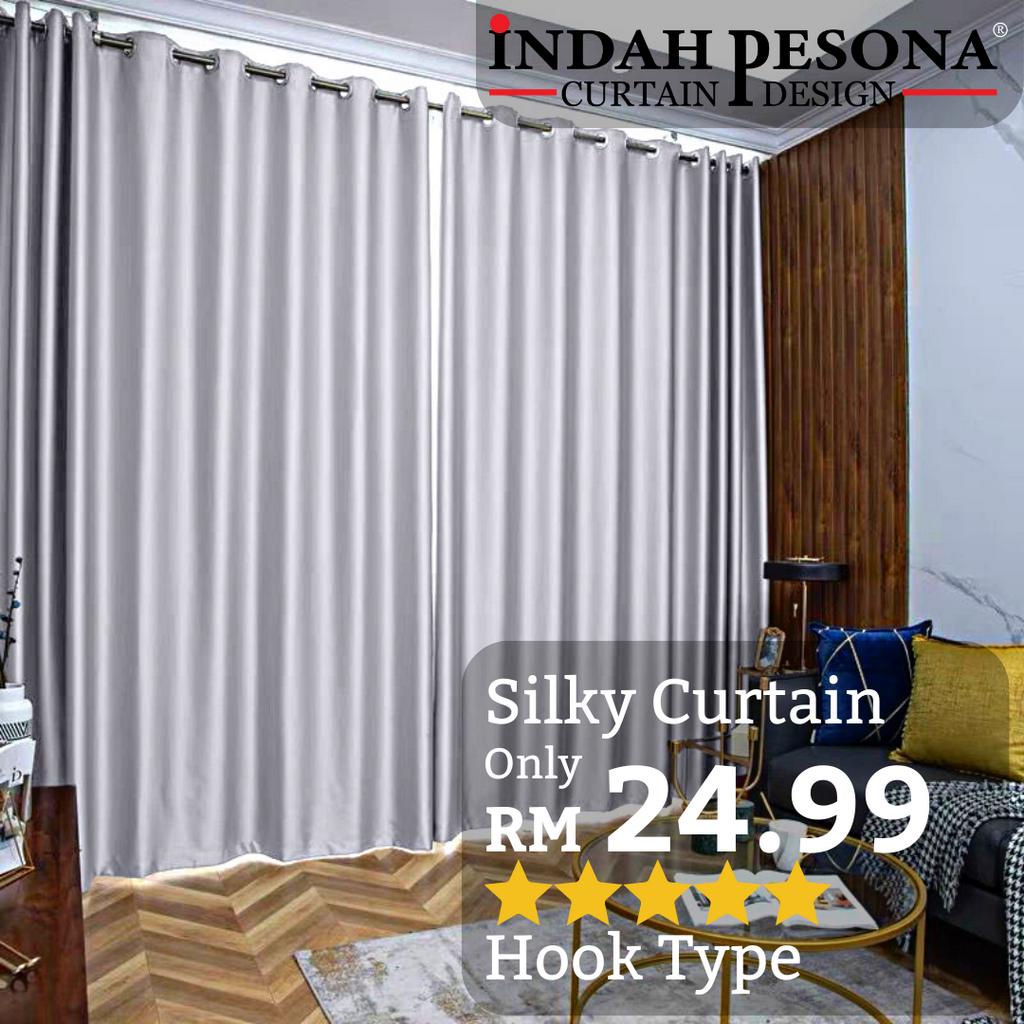 G10 Ready Made Curtain !! Siap Jahit Langsir Langsir RAYA Kain Tebal ...