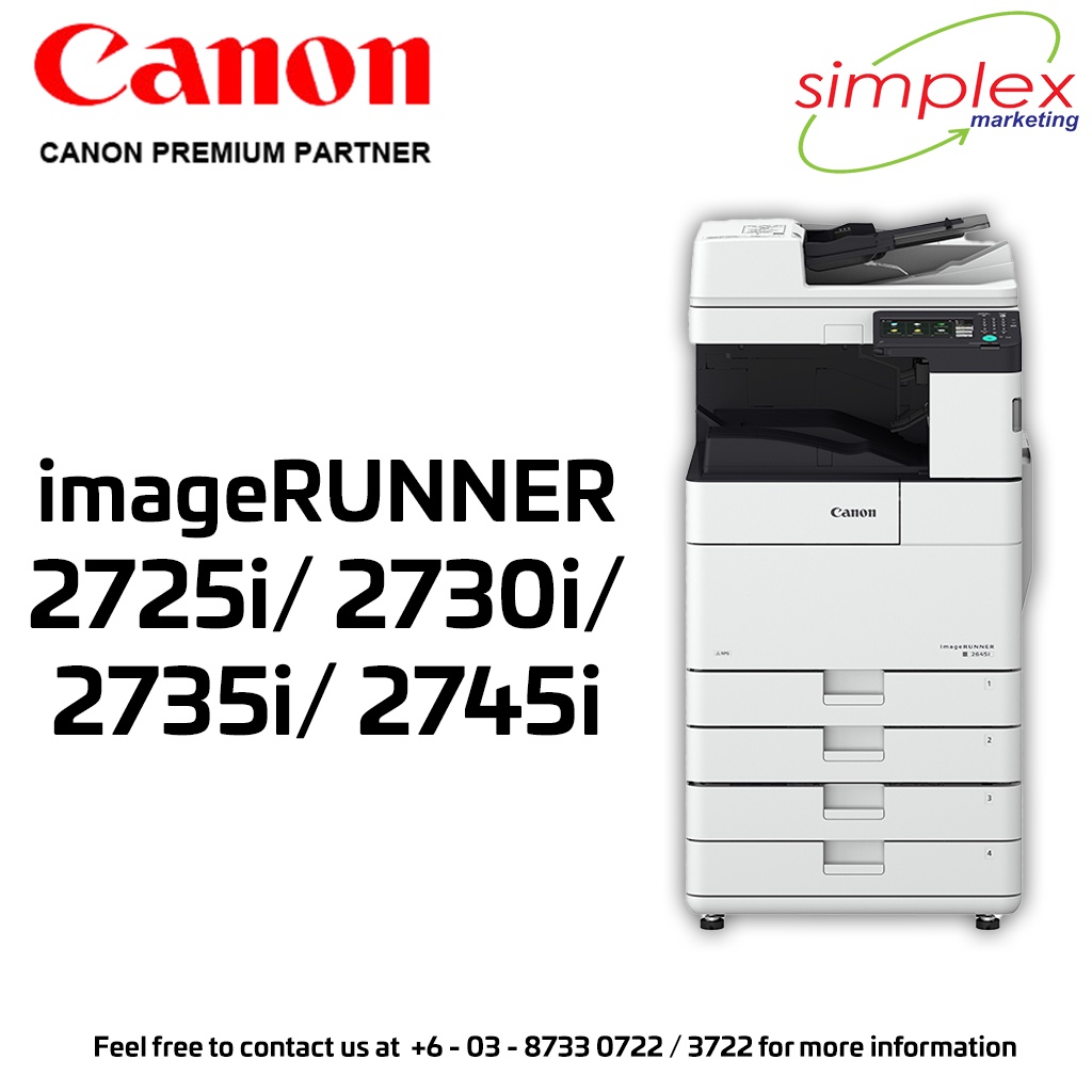 Canon imageRUNNER 2725i/ 2735i Printer | Shopee Malaysia
