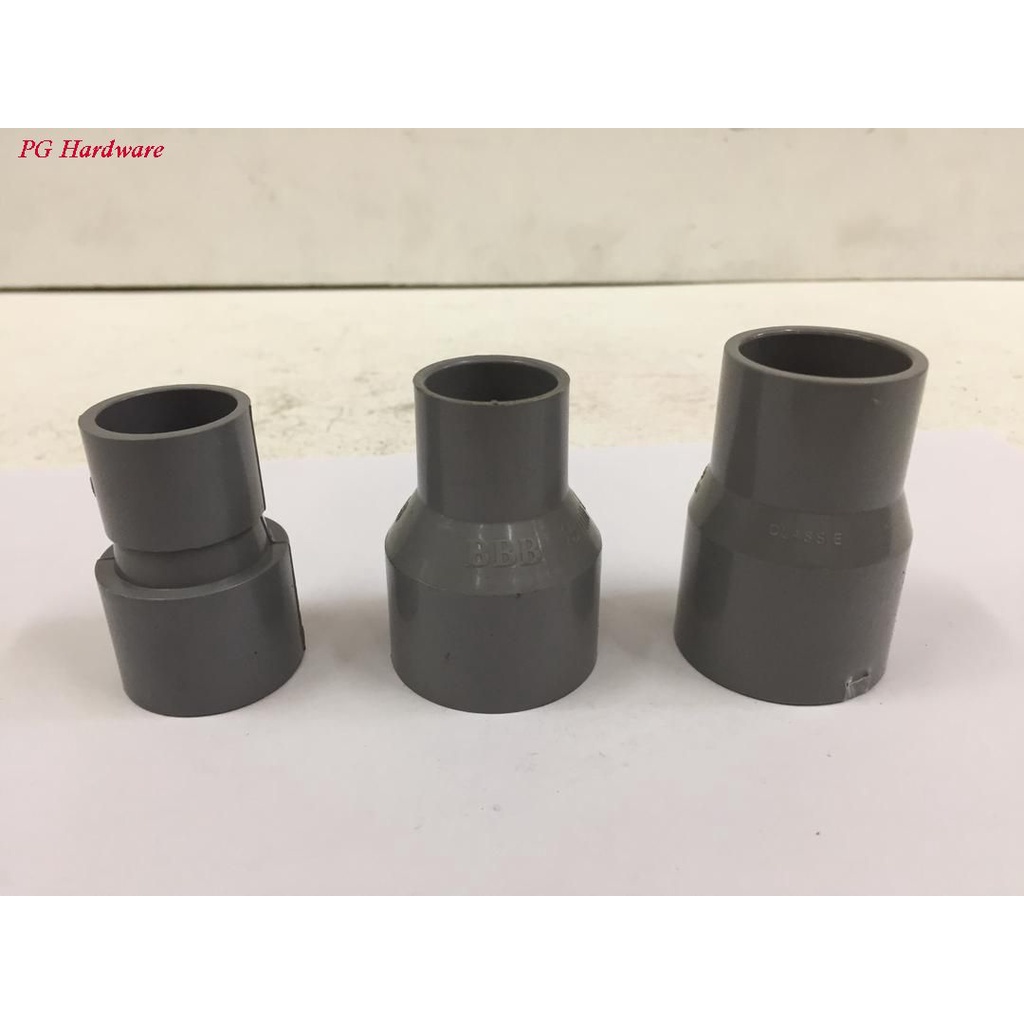 BBB PVC Pipe Reducing Socket (Grey) | Shopee Malaysia