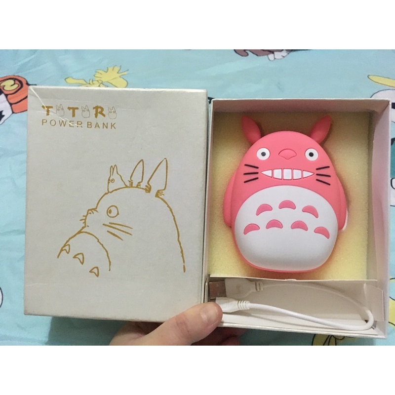 Pink Totoro Powerbank | Shopee Malaysia
