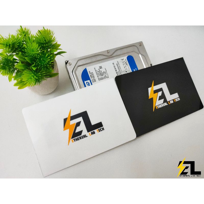 ELtech Custom design 3.5" Hdd Cover White/Black | Shopee Malaysia