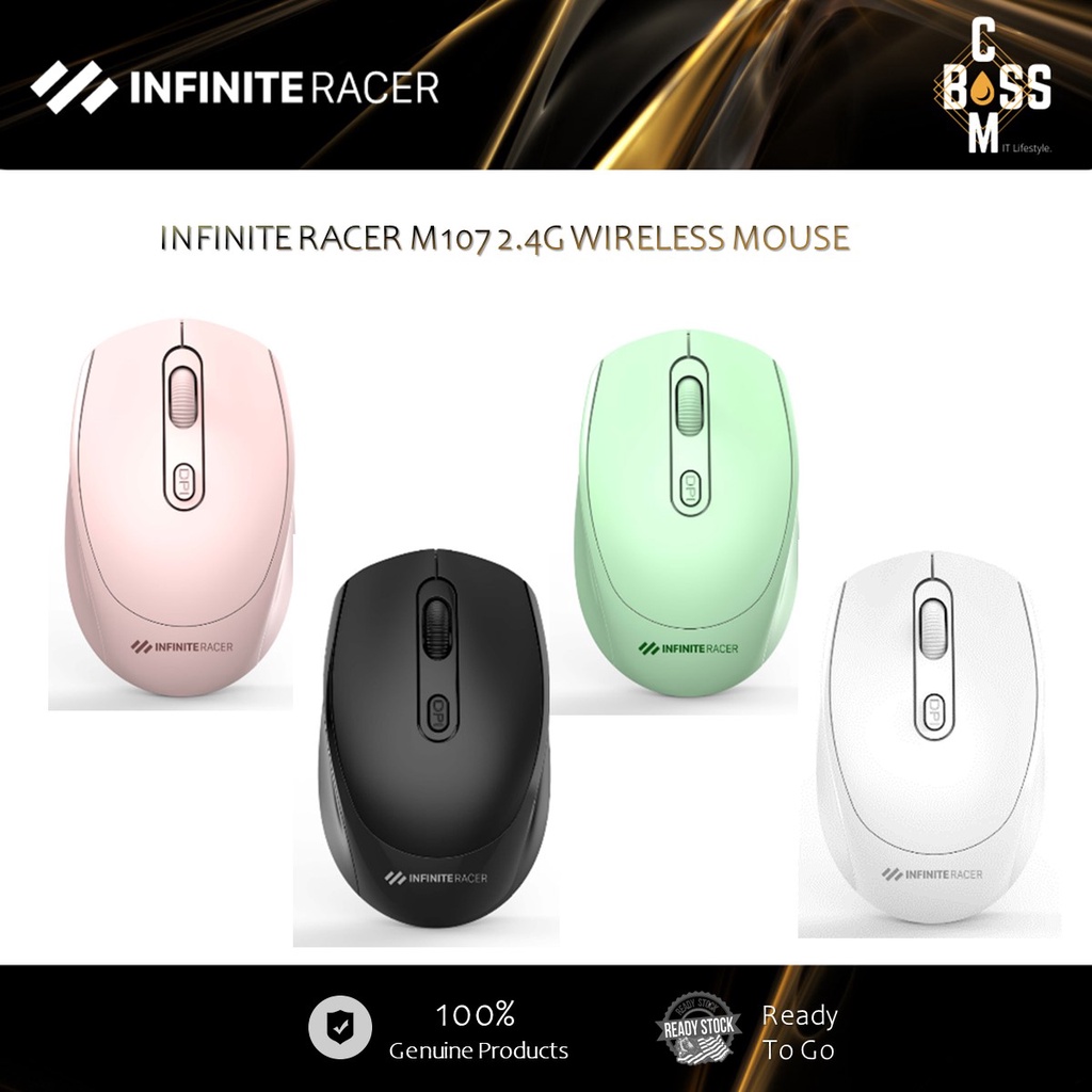 *HOT SKU* INFINITE RACER M107 2.4G WIRELESS MOUSE | Shopee Malaysia