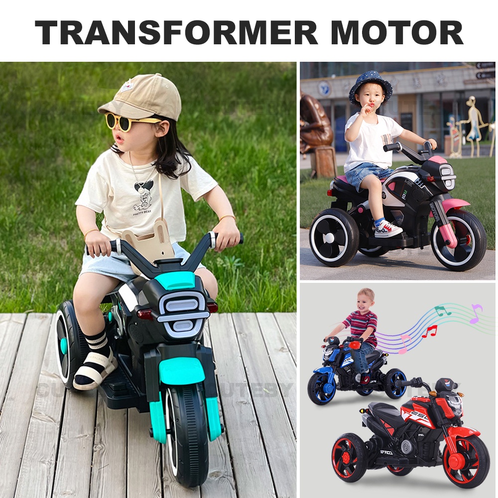 TRANSFORMER MOTOR electric kids motorcycle | Shopee Malaysia