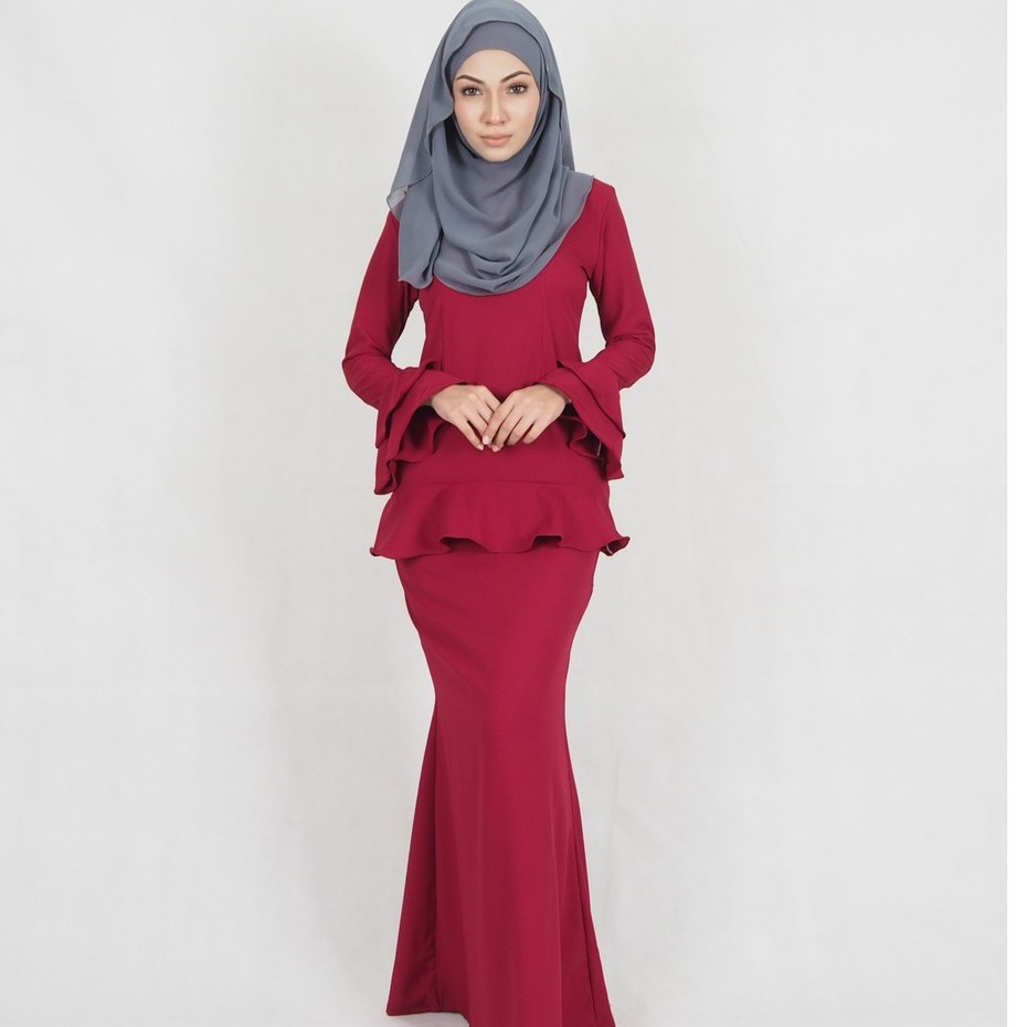 [Raya 2024] Muslimah Baju Kurung Perempuan Baju Muslimah Baju Dewasa [S-5XL] Baju Raya Kurung ...