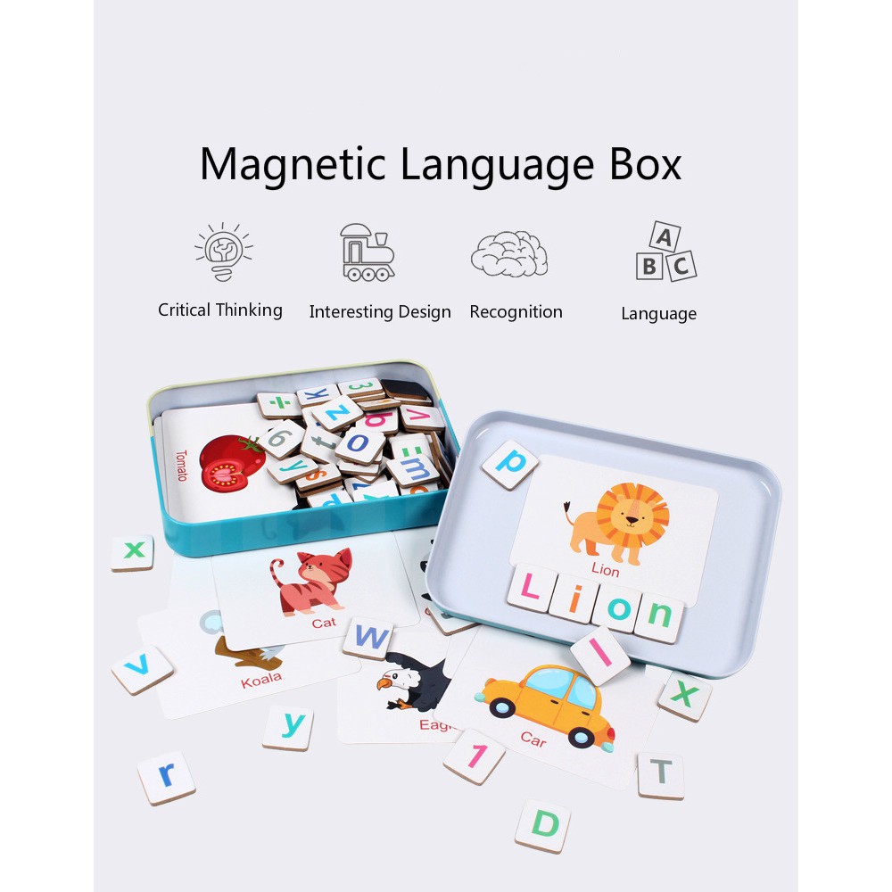 Learning Language Magnetic Language Box (English) | Shopee Malaysia