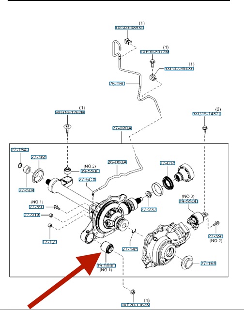 Ford Ranger T6 2.2 3.2 Fr Axle Bush No.1 (Thailand) | Shopee Malaysia