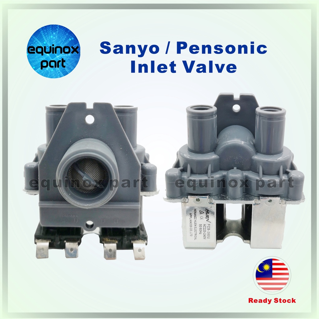 Sanyo / Pensonic Washing Machine Water Inlet Valve Feed Valve | Shopee ...