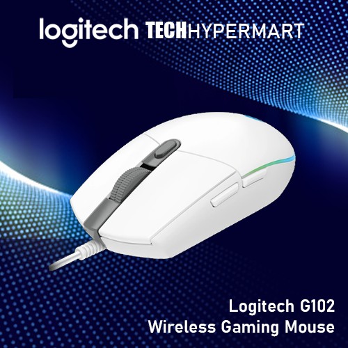 Logitech Mouse G102 Gaming White (Lightsync | 8000 dpi) | Shopee Malaysia
