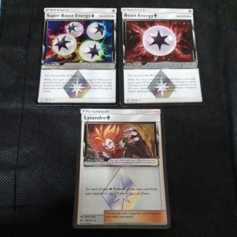 Pokemon Card TCG: Prism Card: Super Boost Energy 136/156 Beast Energy ...