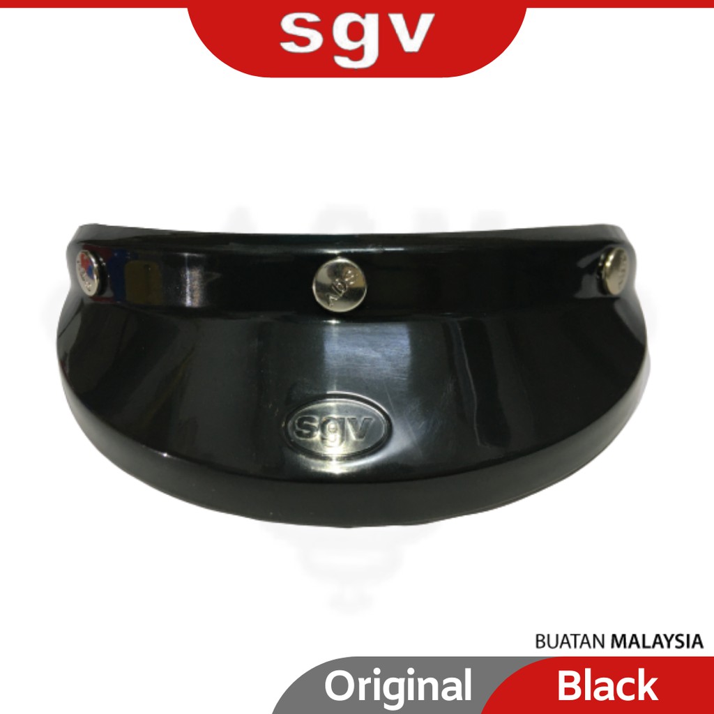 BOGO Visor 3 Button BG05 BG25 BO GO Bikko helmet SGV MS88 MAGNUM ARC ...