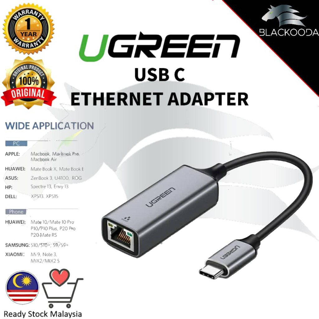 Ugreen USB C Ethernet USB-C to RJ45 Lan Adapter for MBook Pro Samsung ...