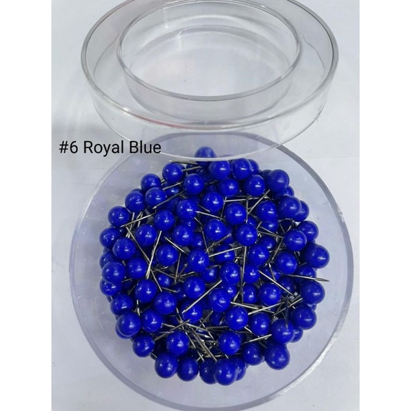 [1box~150pcs]6mm Map Pins/Paku Tekan/Paku Payung/jarum peniti/pins/Paku ...