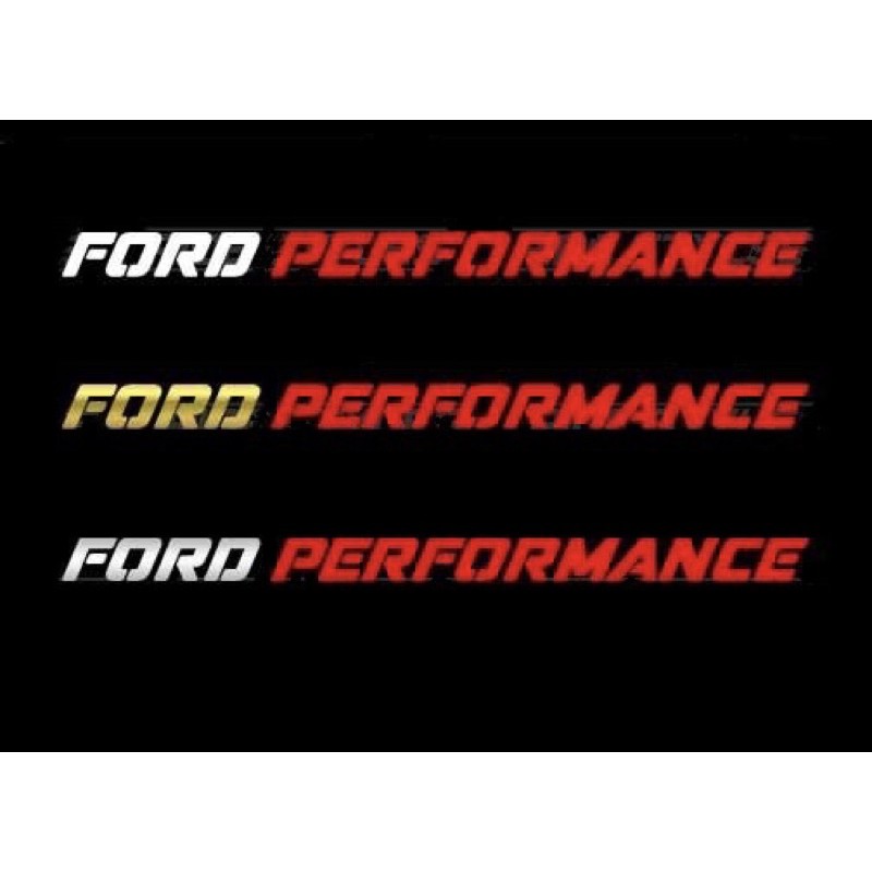 (Ready Stock )S221# 4x4 (Ford Performance) Car Vinyl Sticker | Shopee ...