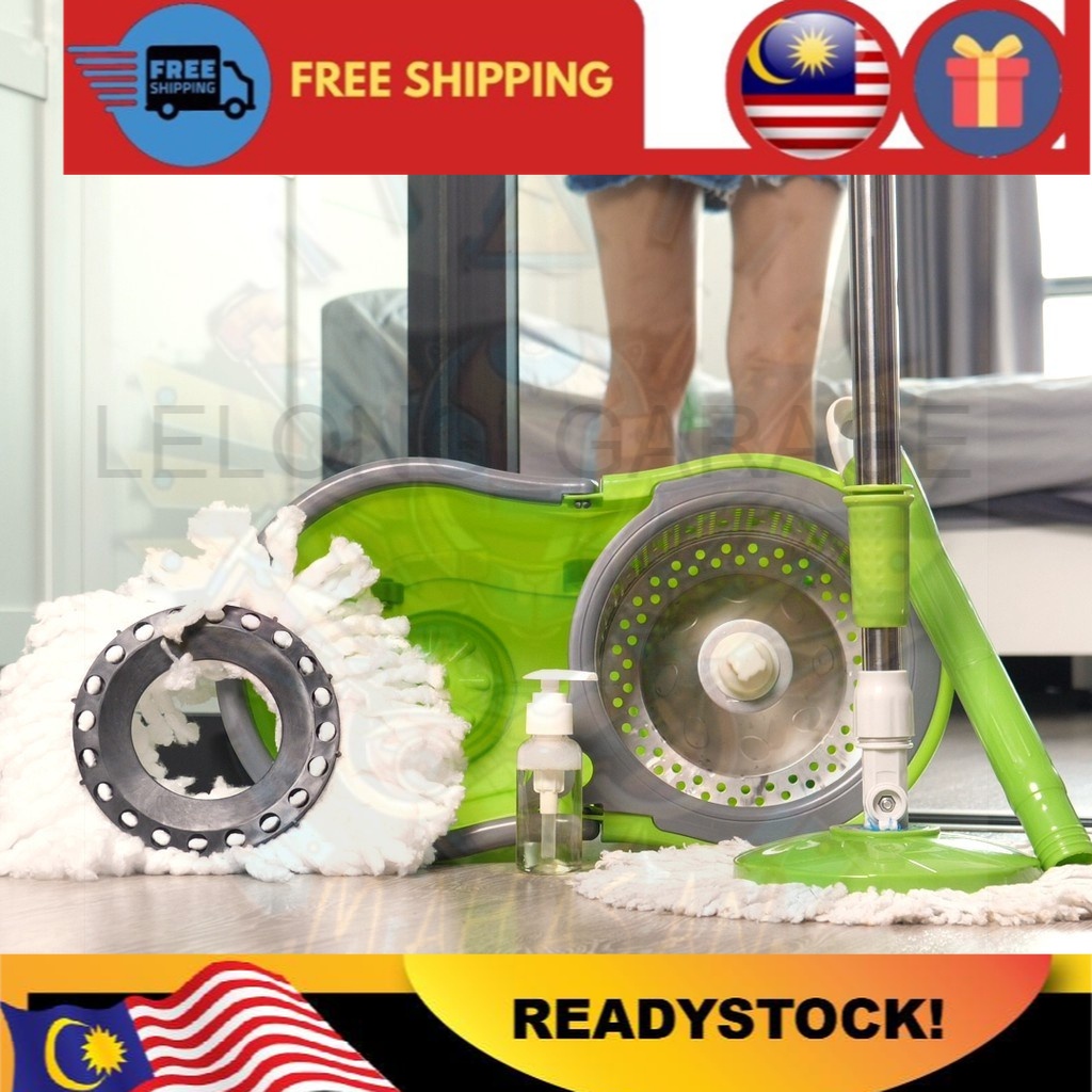 MOP LANTAI MICROFIBER PLUS BALDI,Set Mop dan Baldi Pengering Mop Bucket ...