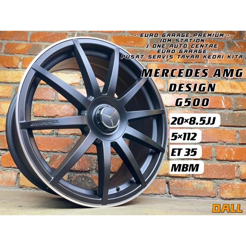 MERCEDES AMG DESIGN G500 20INC WHEELS GLC CLASS X253 | Shopee Malaysia