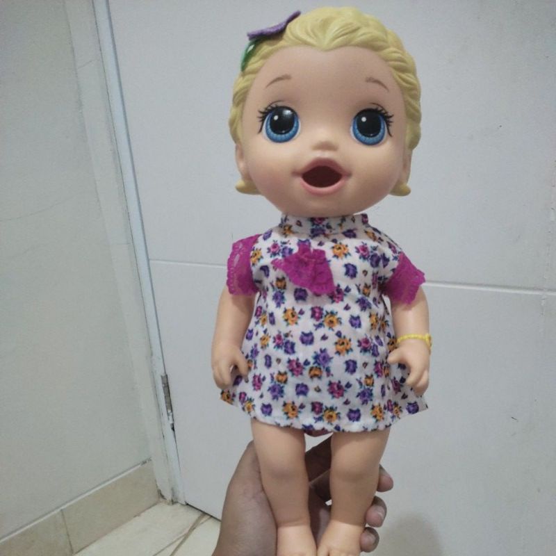 [New] Cheongsam baby alive cloth baby alive snackin lily high collar ...