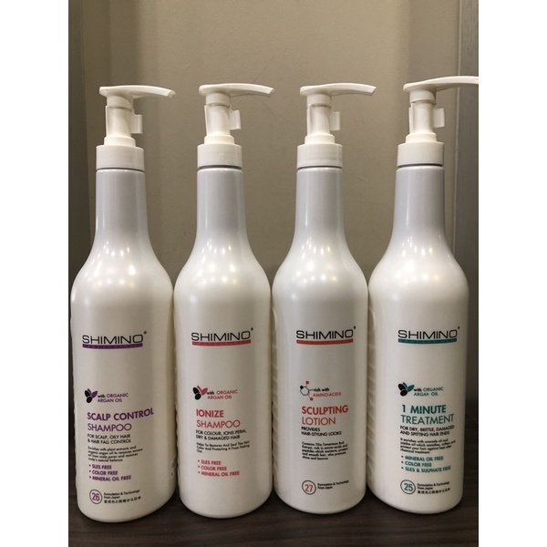 Shimino Professional Scalp Shampoo & Lotion, Ionize Shampoo & Treament ...