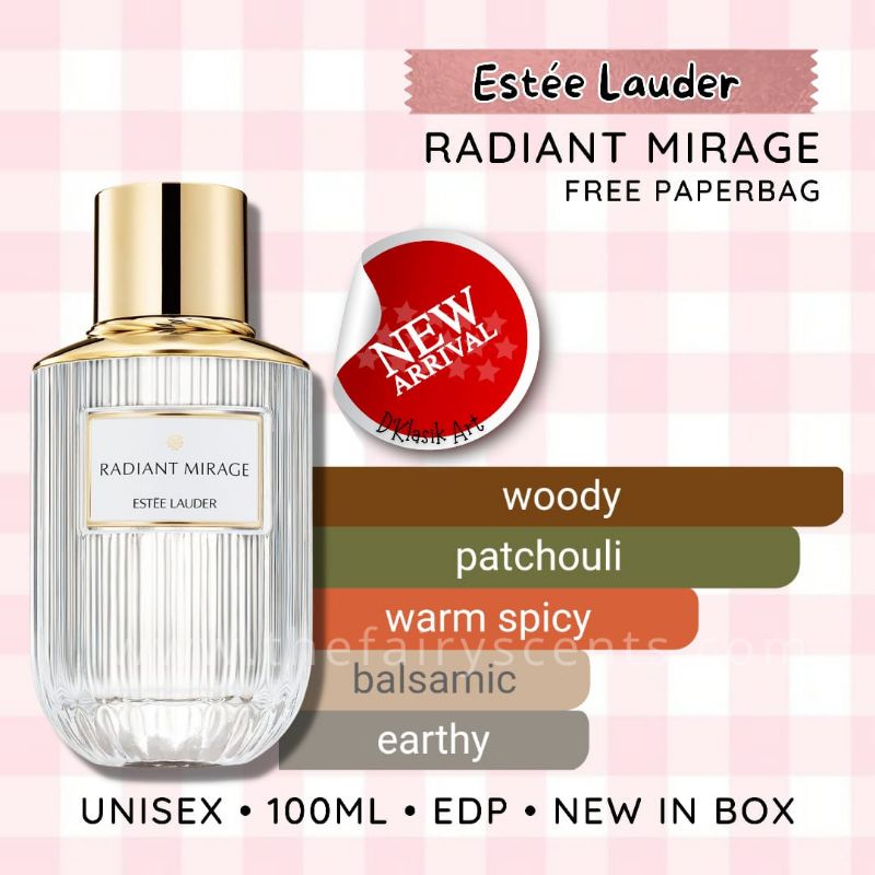 ESTEE LAUDER RADIANT MIRAGE EAU DE PARFUM 100ML | Shopee Malaysia