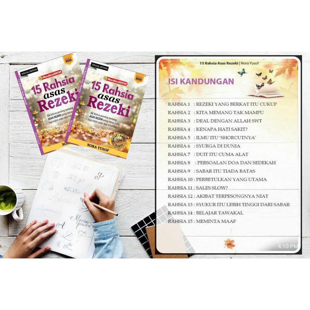 15 RAHSIA ASAS REZEKI (Edisi Mini) | Shopee Malaysia