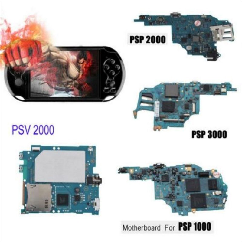 Replacement Motherboard Mainboard for Sony PS P1000/2000/ 3000 Game ...