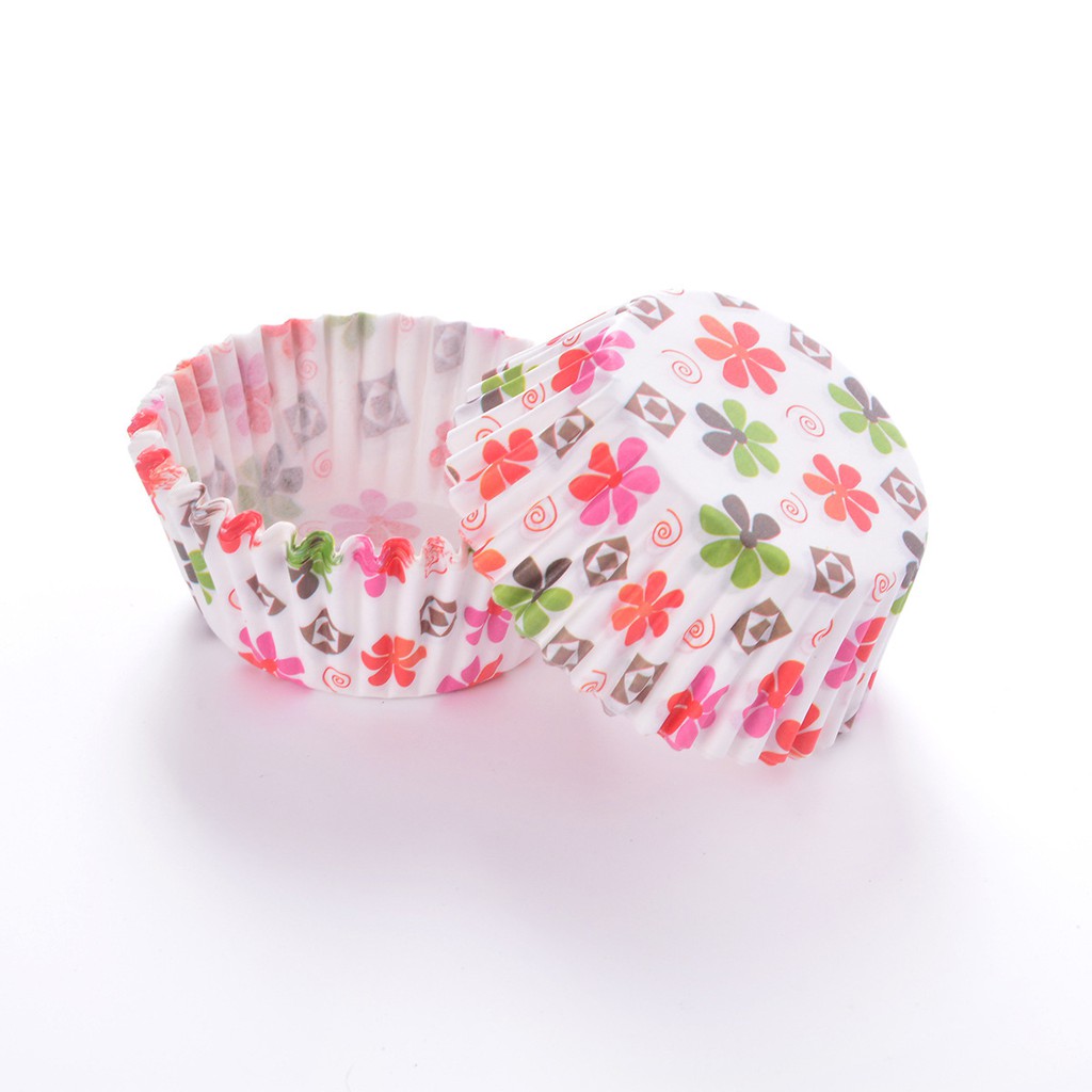 Paper Cup 100pcs Muffin Cup Cupcake Paper | Cawan Kertas Mufin Bekas ...