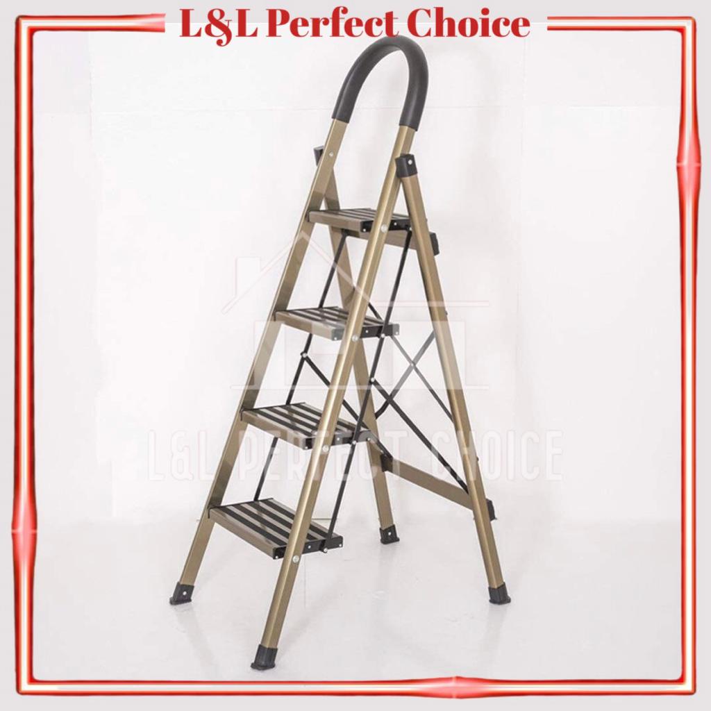 4 Step Multipurpose Household High Quality Aluminium Folding Ladder ...