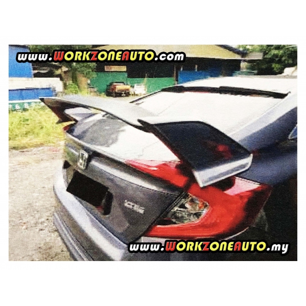 M474 Honda Civic 16 Fiber Spoiler (Type-R) | Shopee Malaysia