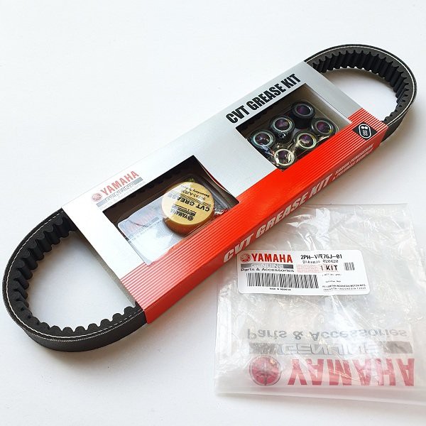 100% ORIGINAL V-BELT + ROLLER + CVT GREASE VBELT V BELT 0 NVX155 EGO GEAR LC S FI EGOS-FI NMAX N ...