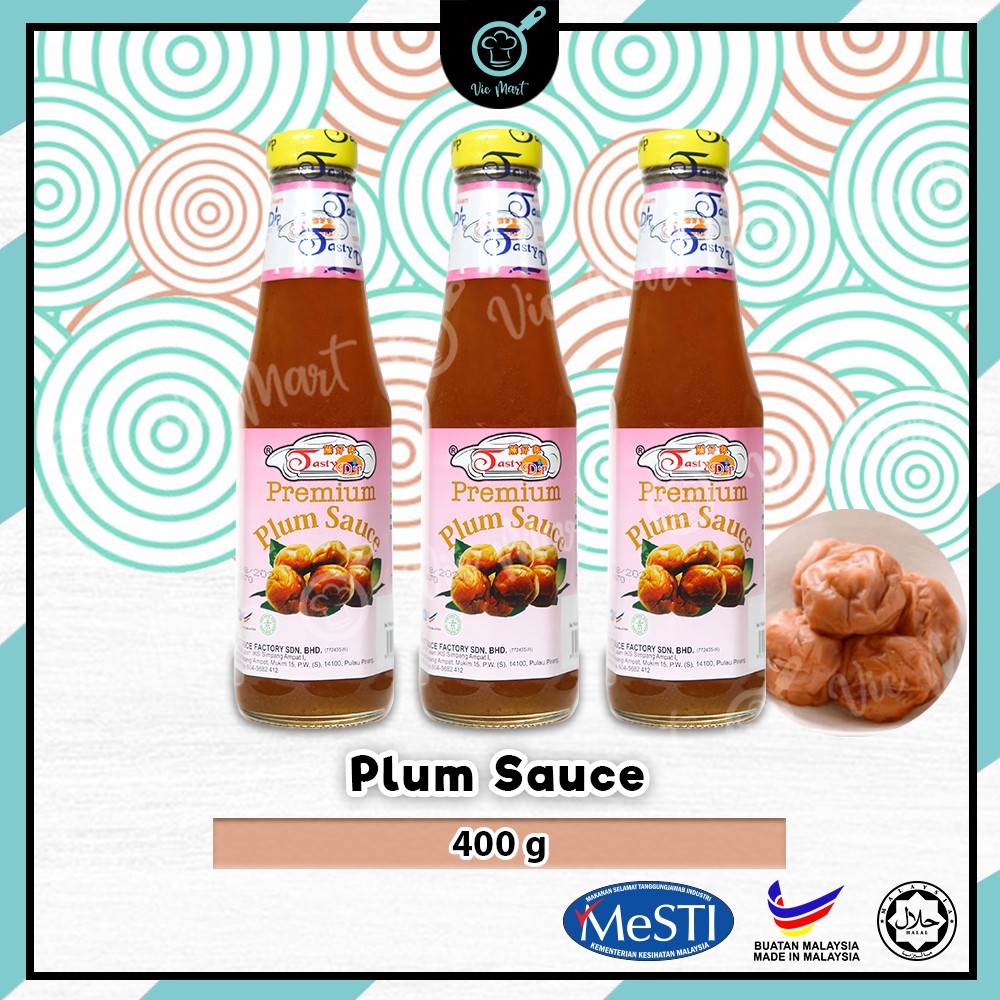 TastyDip /Penang Famous槟城特产/Premium plum Sauce Sos/ Asam Tasty顶級酸梅酱 ...