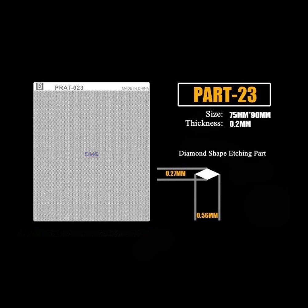 Metal Part HD Gundam Etching Part Metal Fitting GJ002 Part 19-Part 24 Metal Parts Metal Etching ...