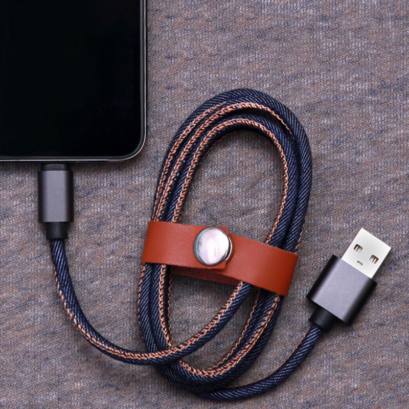 1M Cable For Micro USB / Type C / Apple iPhone Data Sync Fast Charger ...