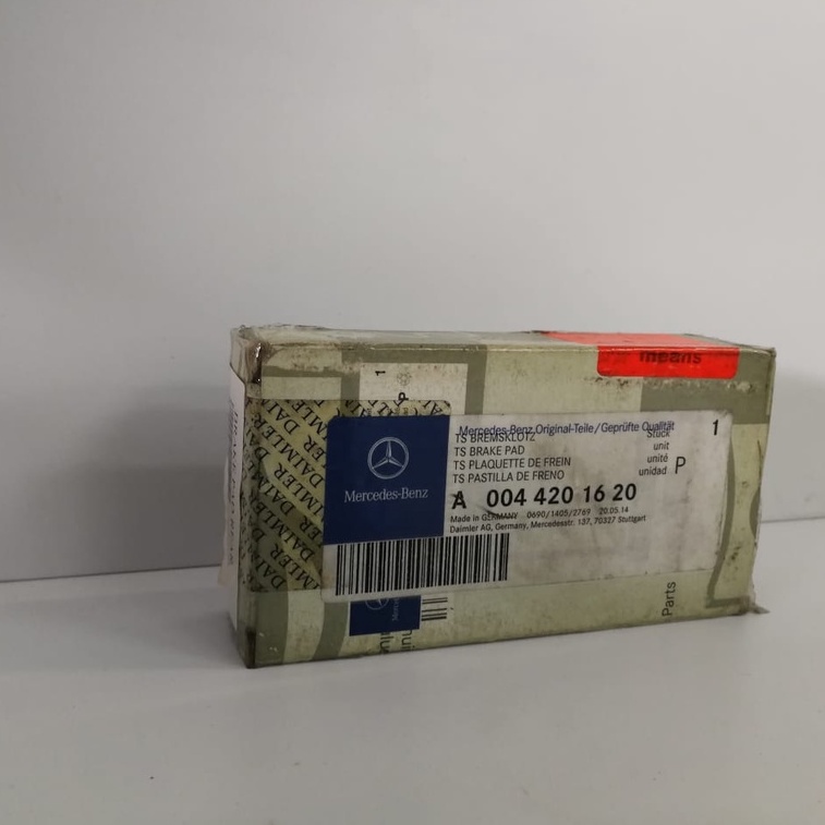 Mercedes Benz Original Rear Brake Pad 0044201620 (2pin) | Shopee Malaysia