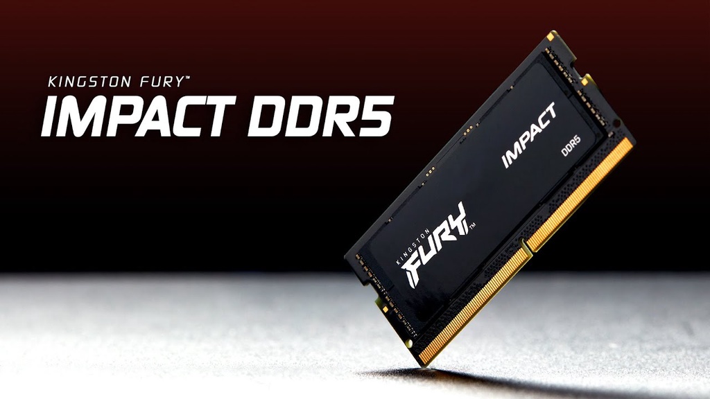 Kingston FURY Impact DDR5 SODIMM Notebook Gaming Memory RAM [Kit of 2] - 4800MHz/5600MHz *CAN'T ...
