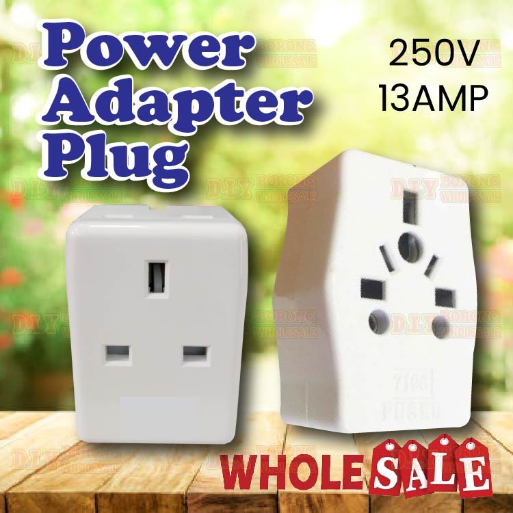 ORIGINAL Socket 3 Pin Plug Adapter And Universal Multi Adapter/Soket 3 ...