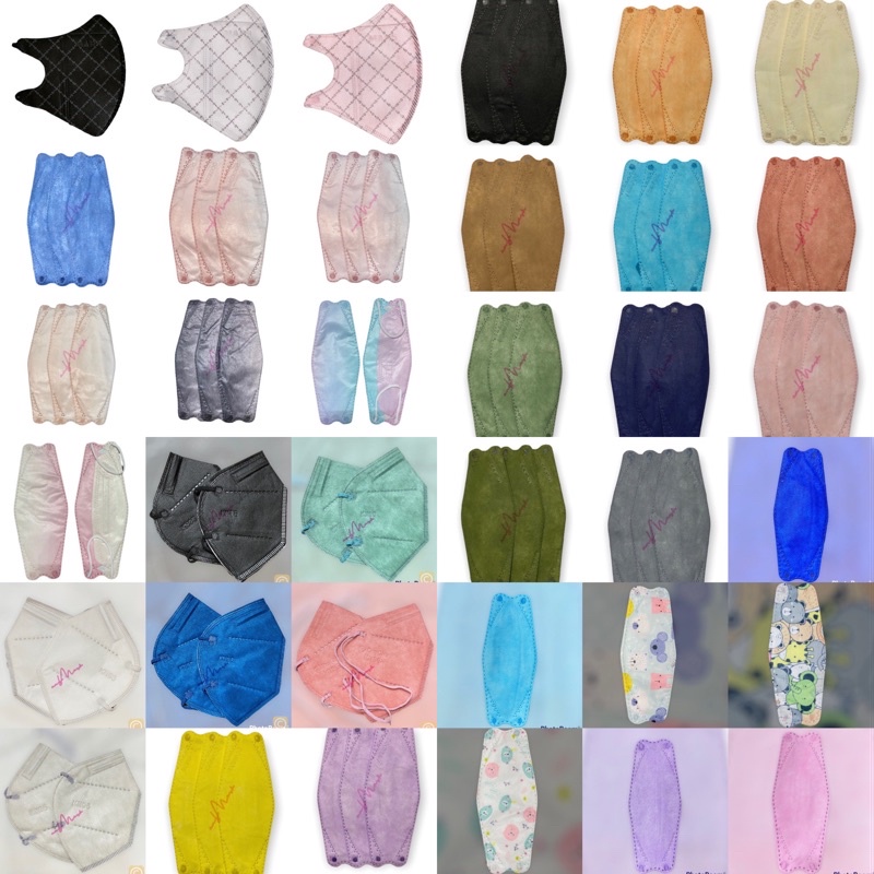 🧶1 pc- Clearance🧶 Duckbill 6D KF94 Headloop Earloop Face Mask for ...