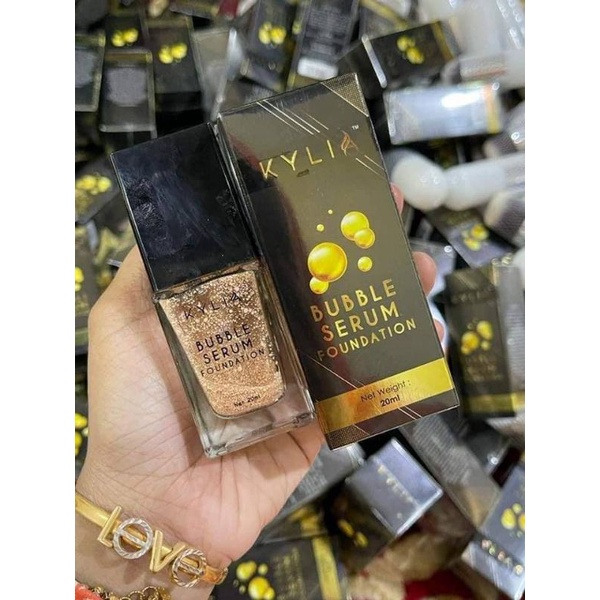 🔥🔥KYLIA BUBBLE SERUM FOUNDATION ORIGINAL HQ 💯 🔥🔥🔥 | Shopee Malaysia
