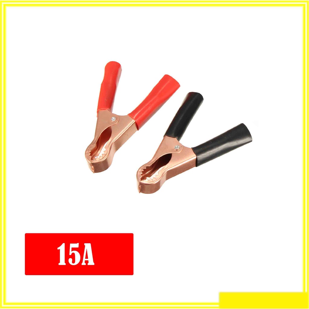 Copper Alligator Battery Clamps 15A / 30A / 60A Battery Clips Test Lead ...