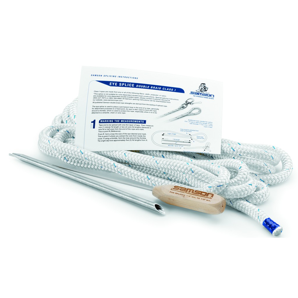 American samson Splicing Training Kit Double Braided Rope Eye Package ...