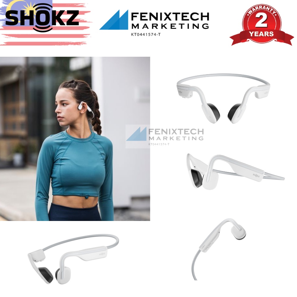 SHOKZ Open Move - Wireless Bone Conduction Open-Ear Sport Headphones ...