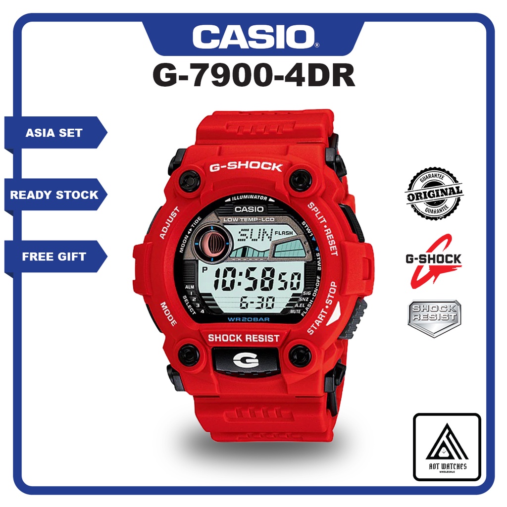 G-Shock Watch Casio [G-7900-1DR] [G-7900-2DR] [G-7900-3DR][G-7900A-4DR ...