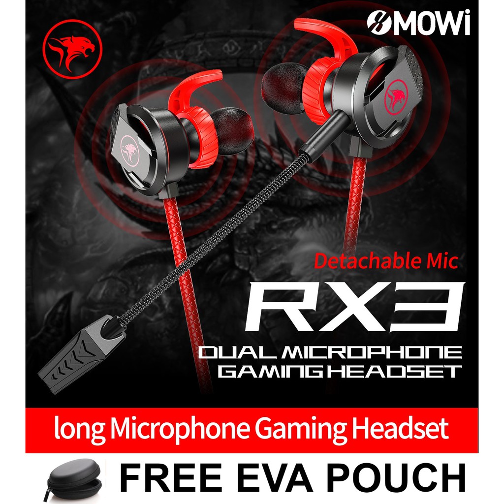 PLEXTONE XMOWI RX1 RX3 Pro Cyberpunk In-Ear Gaming Earphone Noise ...
