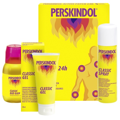 PERSKINDOL SWISS THERAPEUTIC CLASSIC SPRAY AND GEL FOR RELIEF OF ...